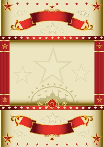 Circus frame Royalty Free Vector Image - VectorStock