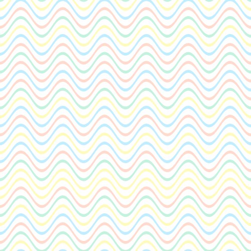 Chrome color wavy seamless pattern Royalty Free Vector Image
