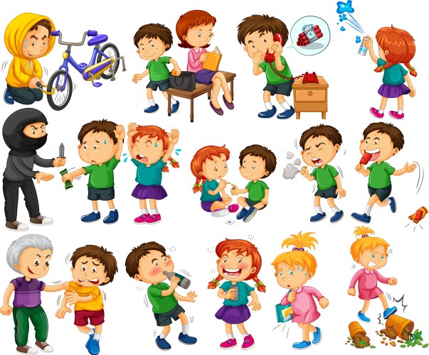 Kids Vandalism Vector Images (over 110)