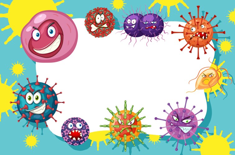 Germs Border Vector Images (over 130)