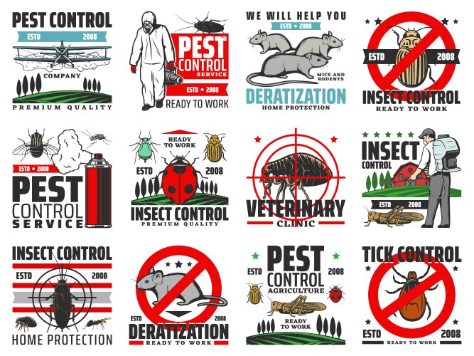 Pest Control Vector Images (over 13,000)
