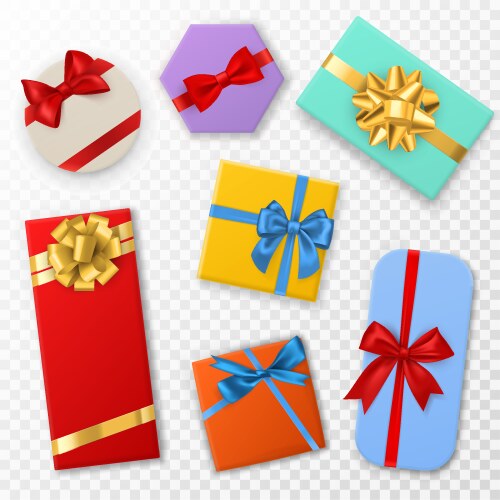 Gift Box Top View Vector Images (over 4,600)