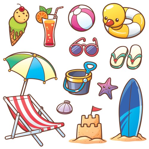 Beach Cartoon Vector Images (over 120,000)