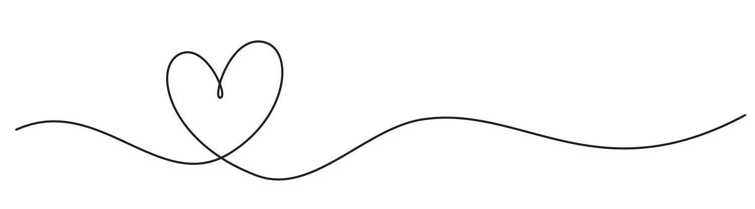 One line heart romantic scribble hand drawn Vector Image
