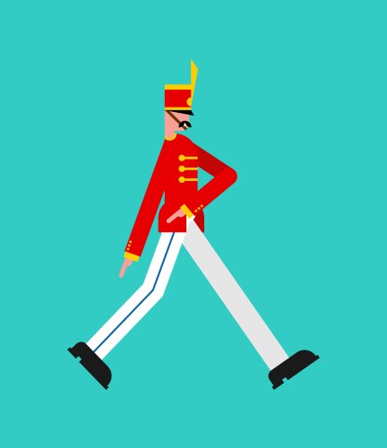 Queens guard Royalty Free Vector Image - VectorStock