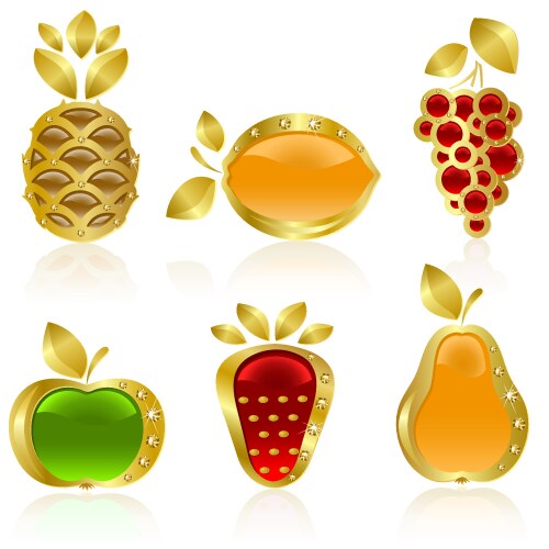 Fruit cartoon Royalty Free Vector Image - VectorStock