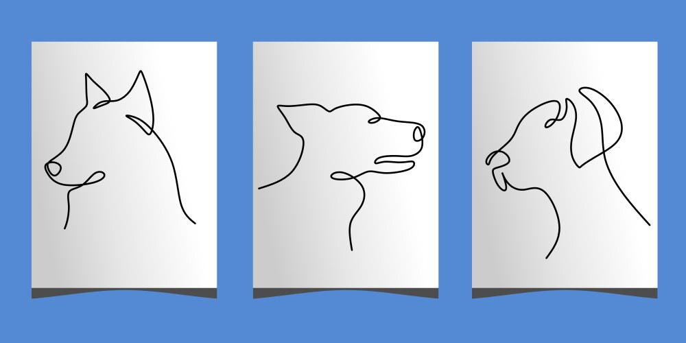 Three Head Dog Vector Images (over 170)