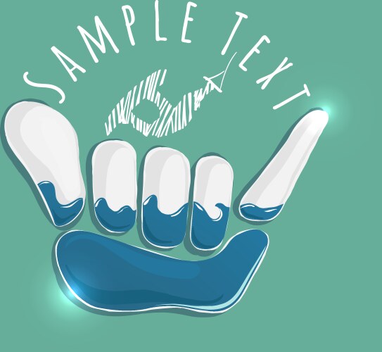 Shaka Hand Sign Vector Images (over 550)