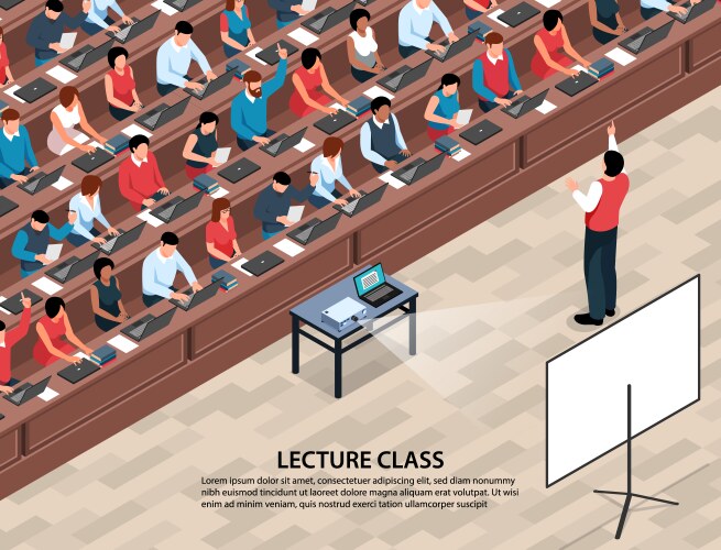 Classroom Isometric Vector Images (over 3,700)