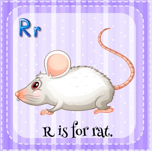 Letter r Royalty Free Vector Image - VectorStock