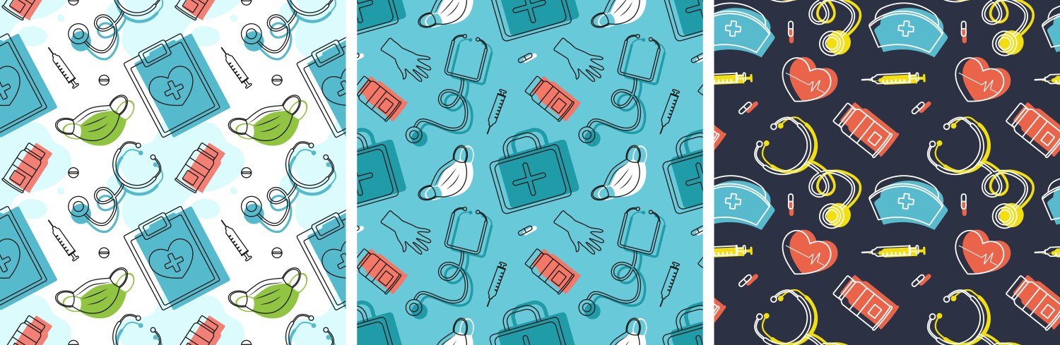 Medical Doctor Pattern Vector Images (over 17,000)