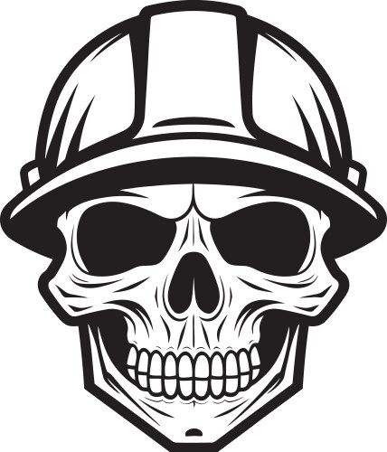 Construction Worker Skull Vector Images (over 660)