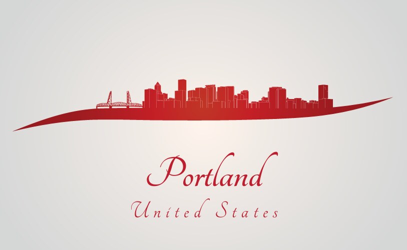 Portland Skyline Vector Images (over 310)