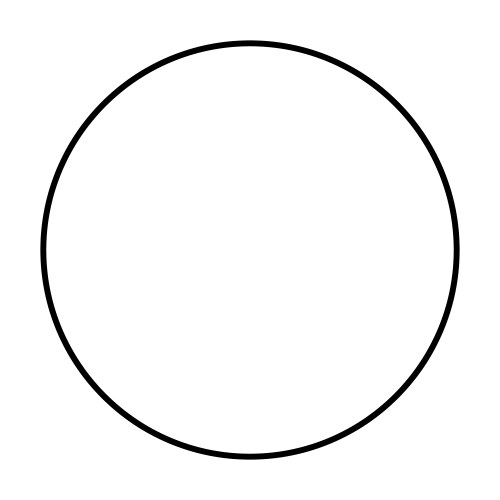 Round shapes circles and rings composition Vector Image