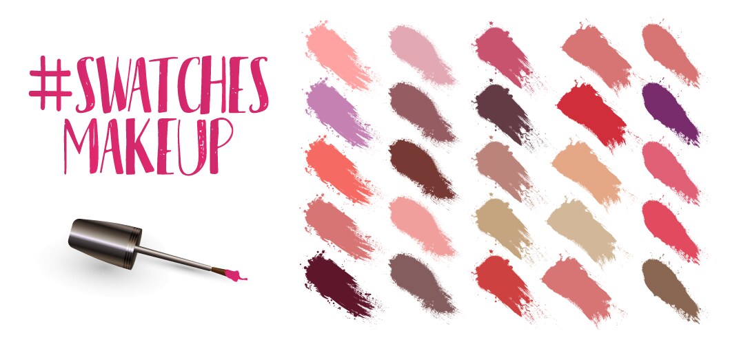 Makeup Swatch Vector Images (over 1,700)
