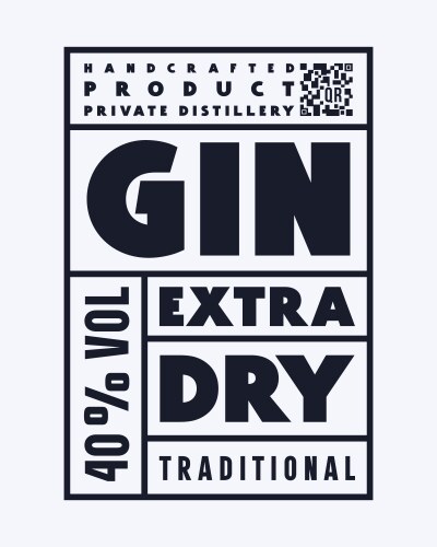 Gin Label Template Vector Images (over 680)