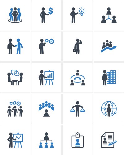 Meeting In Progress Sign Vector