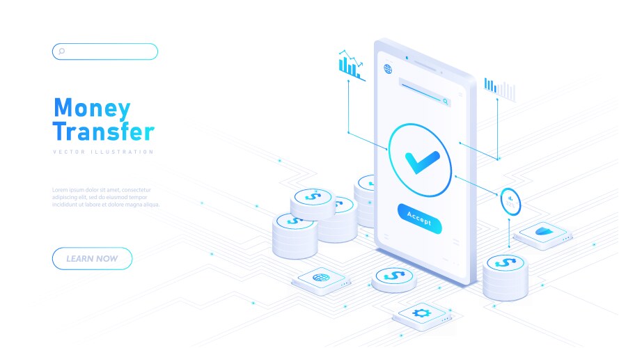 Money Transfer Banner Vector Images (over 8,300)