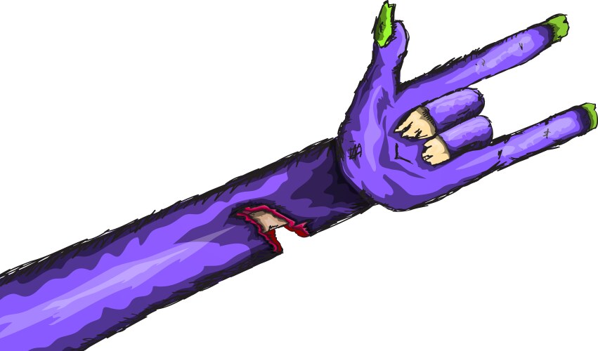 Zombie Rock Hand Vector Images (over 920)