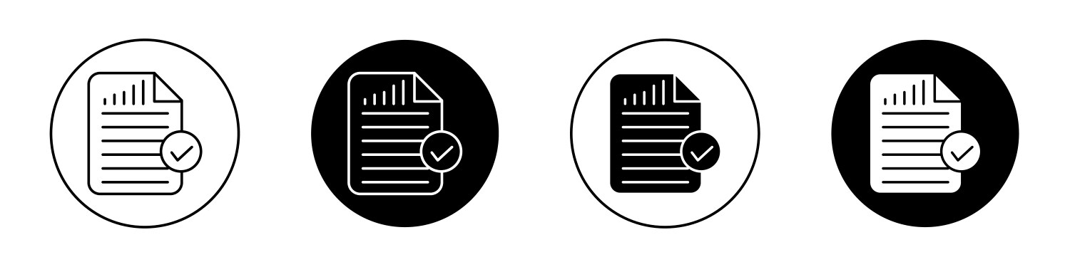 Overview icon Royalty Free Vector Image - VectorStock