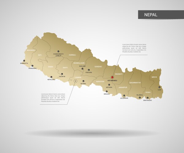 Nepal Map Outline Vector Images (over 520)