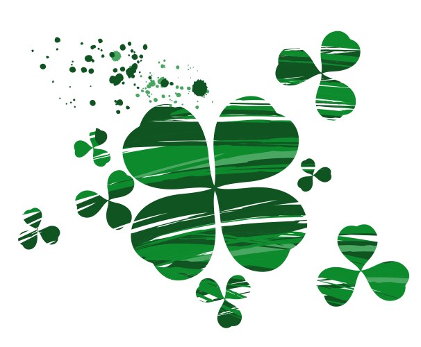 Magic clover Royalty Free Vector Image - VectorStock