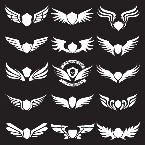 Set of eagles Royalty Free Vector Image - VectorStock