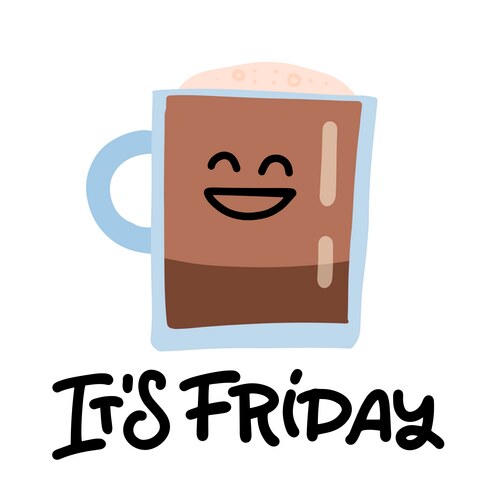 Good Morning Friday Vector Images (over 210)