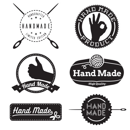 Handmade Made Hand Vector Images (over 9,200)
