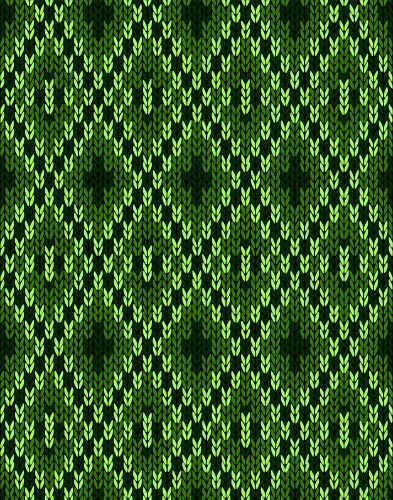 Seamless jacquard knitted pattern Royalty Free Vector Image