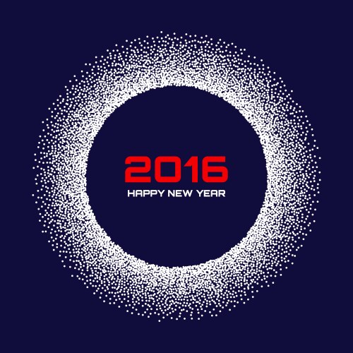 Original circle dotty frames spray background Vector Image