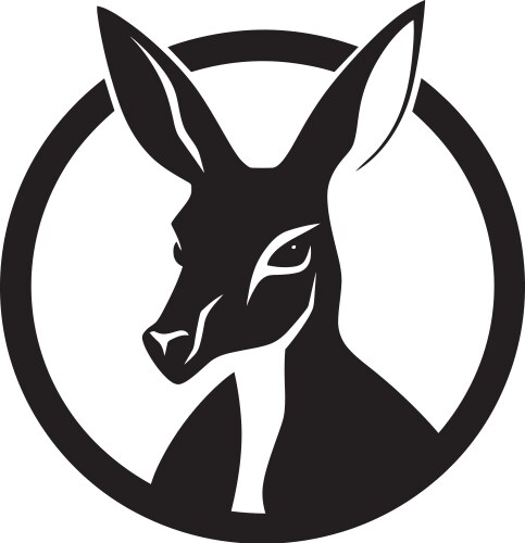 Kangaroo kickboxing phenomenon kangaroo boxing Vector Image