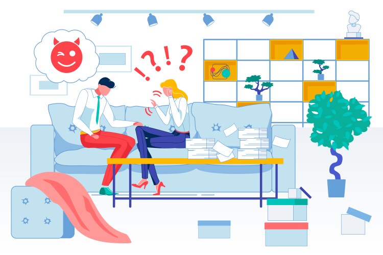 Sexual Harassment Cartoon Vector Images (over 450)