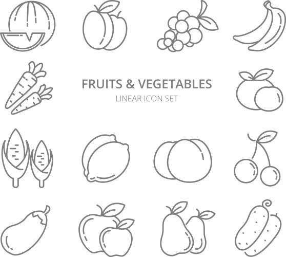 Fruits Outline Vector Images (over 110,000)