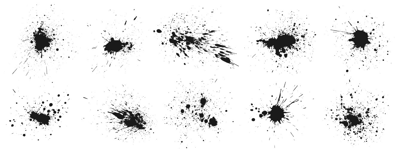 Splatter Vector Images (over 130,000)