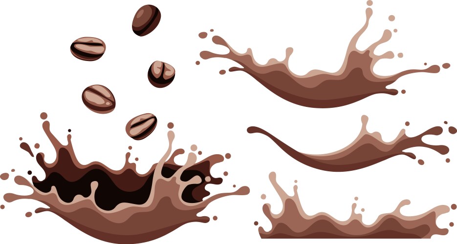 Coffee Splash Vector Images (over 5,800)