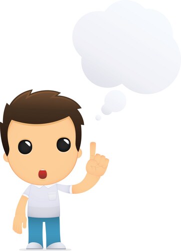 Man thinking cartoon Vector Images & Graphics for Commercial Use ...