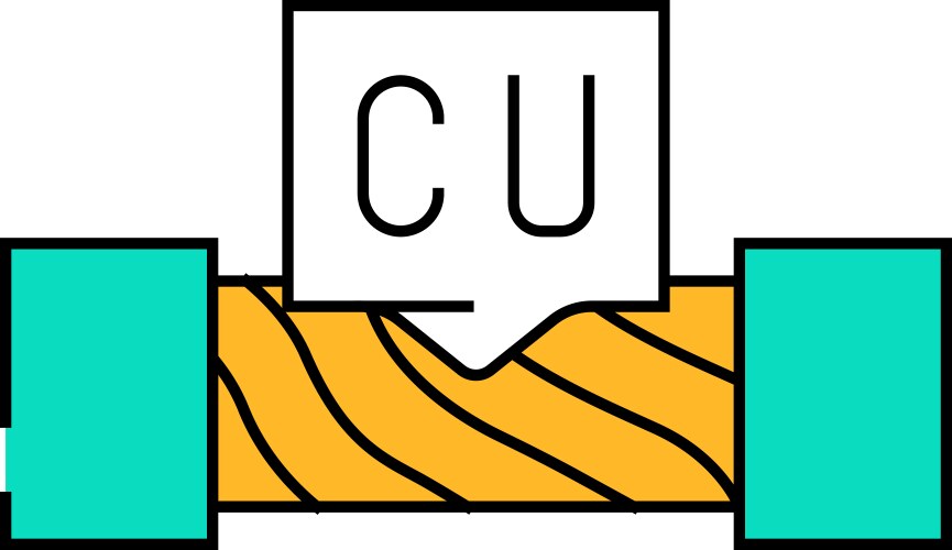 Underground mining copper production icon color Vector Image