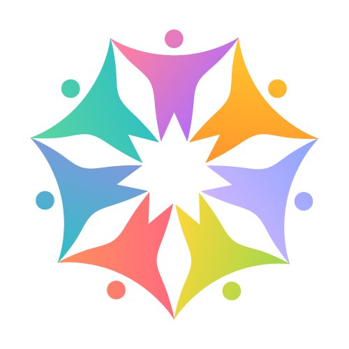 Unity people Royalty Free Vector Image - VectorStock