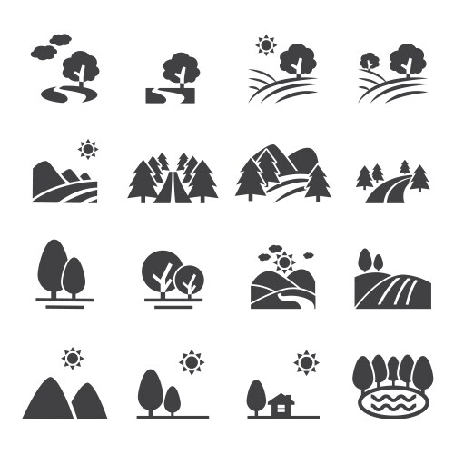 Landscape Icon Vector Images (over 470,000)