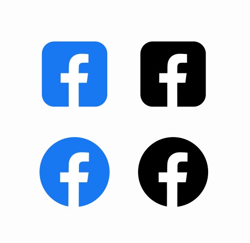 Facebook Icon Color Vector Images (over 1,400)