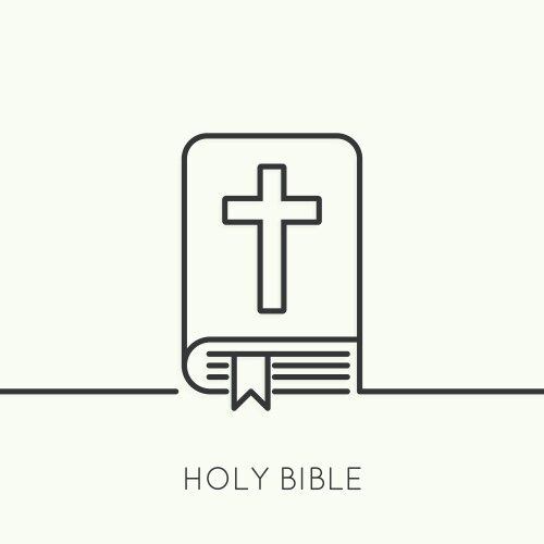 Open Bible Black and White Vector Images (over 3,400)