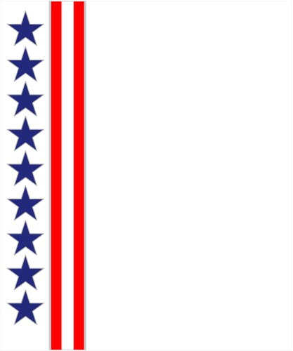 American Flag Page Borders And Backgrounds Patriotic Frames And