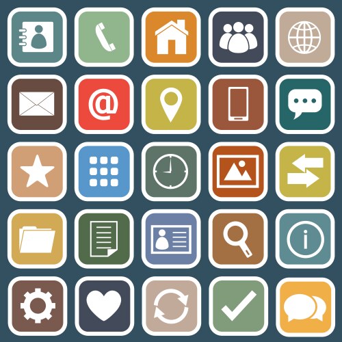 Blue Contact Icons Vector Images (over 34,000)