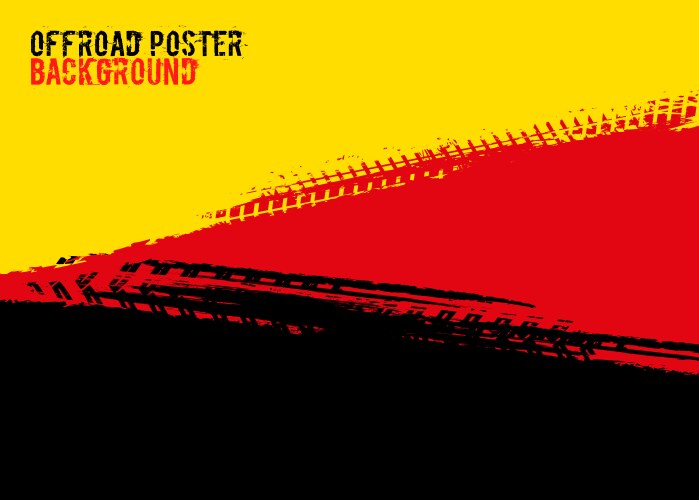 Tire poster background Royalty Free Vector Image