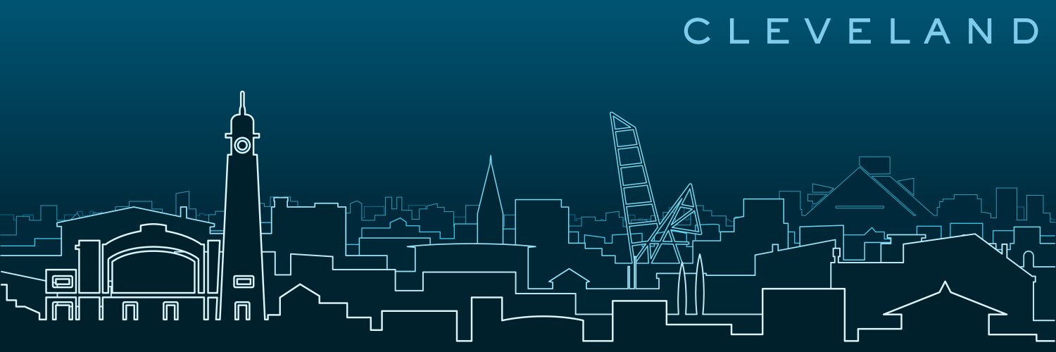 Cleveland Skyline Vector Images (over 190)