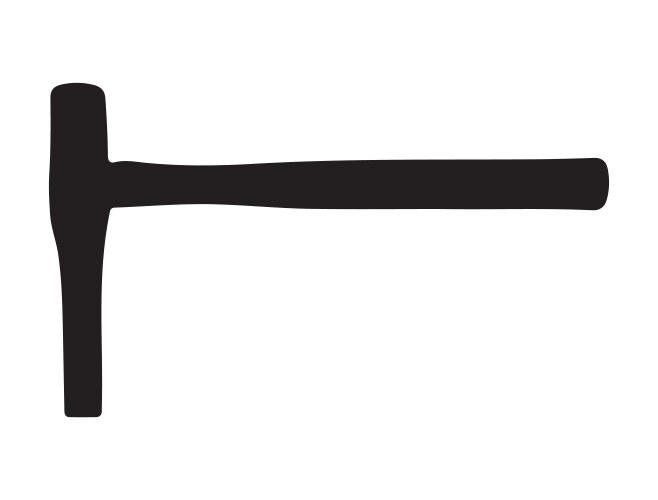 Handyman tool silhouette art Royalty Free Vector Image