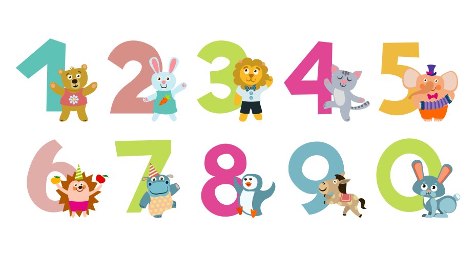 Cartoon Numbers Vector Images (over 78,000)