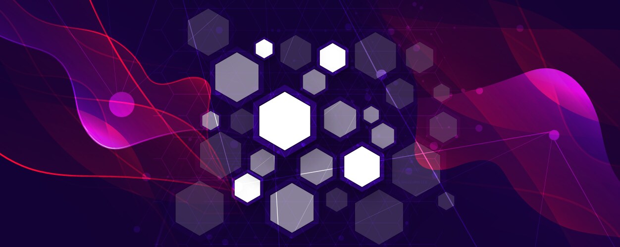 Abstract earth technology background for science Vector Image