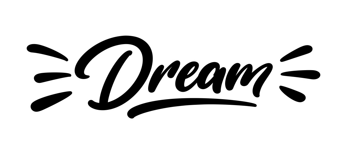 Dream Lettering Vector Images (over 17,000)